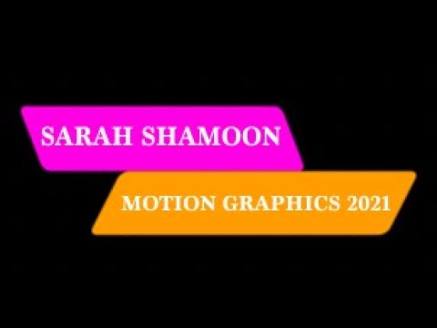 Sarah Shamoon Final Reel - YouTube