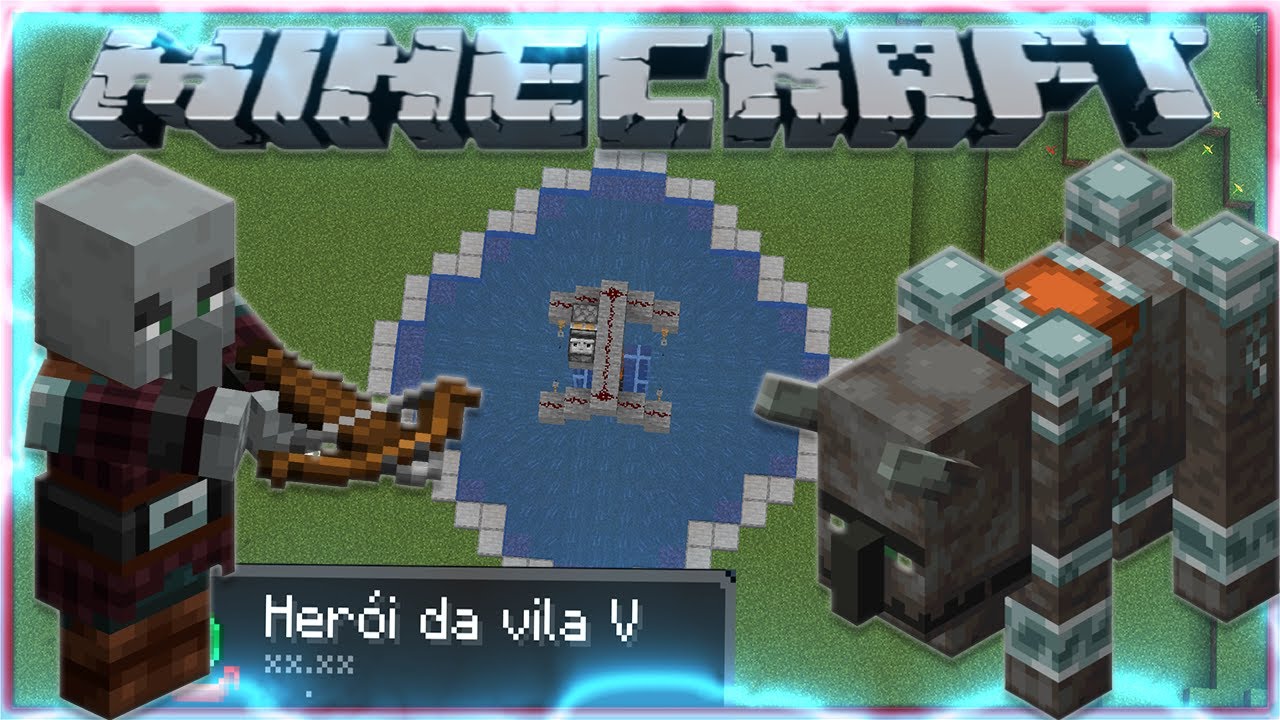TUTORIAL - COMO FAZER UMA FARM DE TOTEM E ESMERALDA #MINECRAFT - YouTube