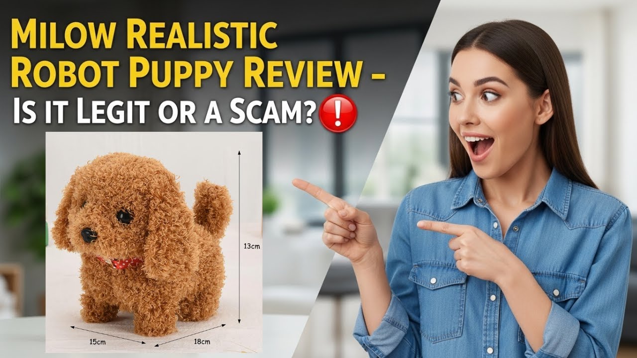 Milow Realistic Robot Puppy Review - Is It Legit or a Scam? - YouTube