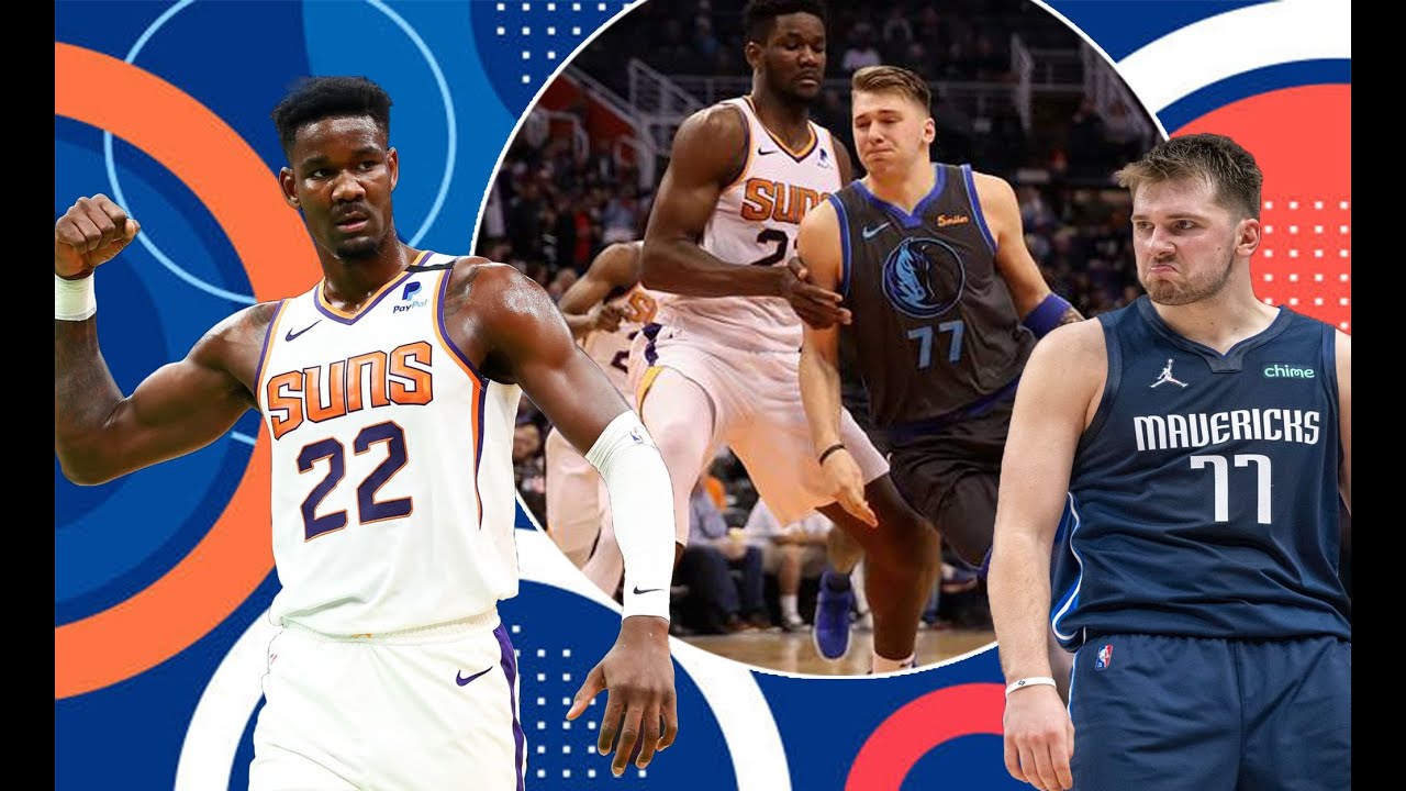 Deandre Ayton's big block & teachable individual defense on Luka Doncic ...
