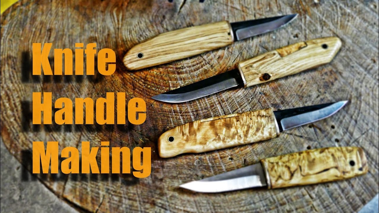 Knife Handle Making: First Time 2018 - YouTube