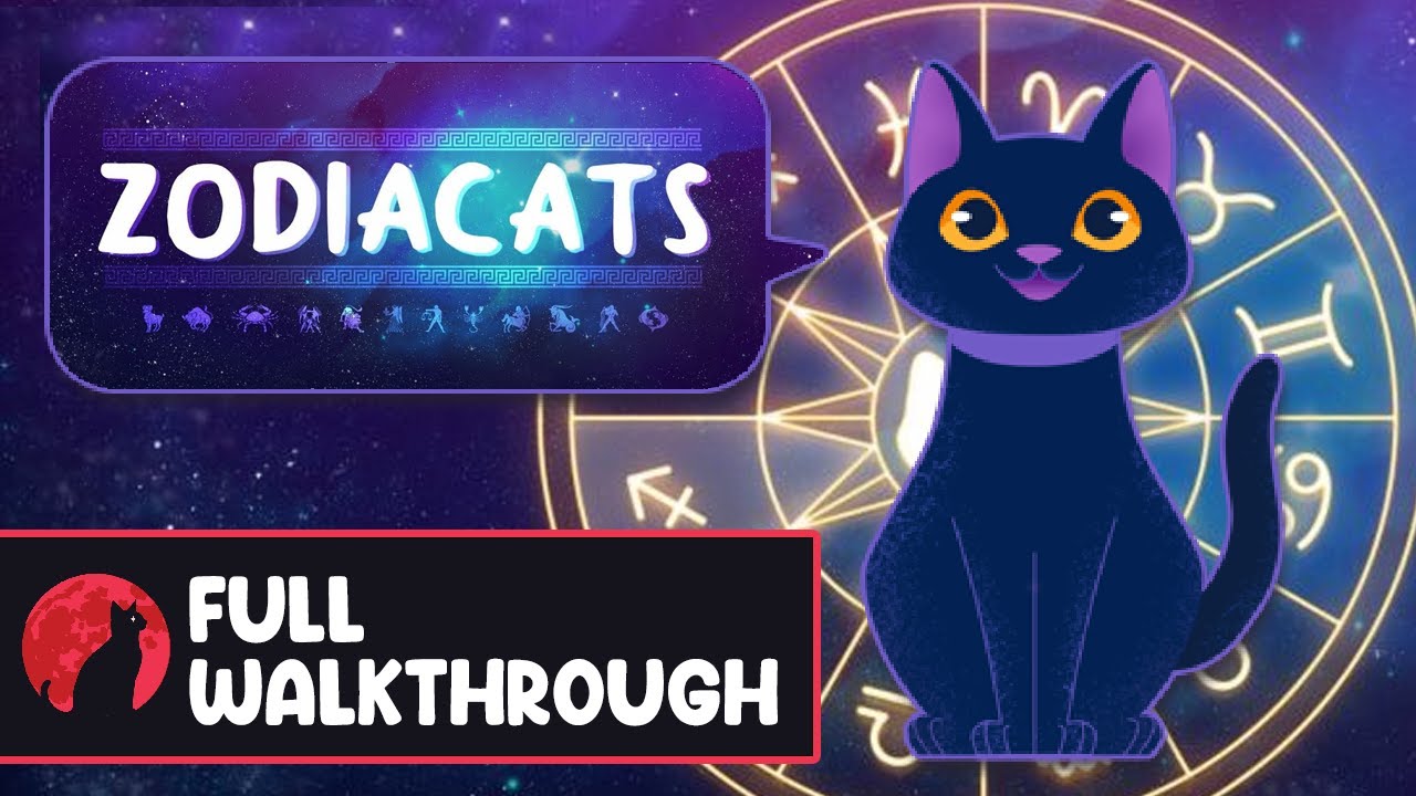 Super Relaxing Puzzle Game From Devcats | ZODIACATS - YouTube