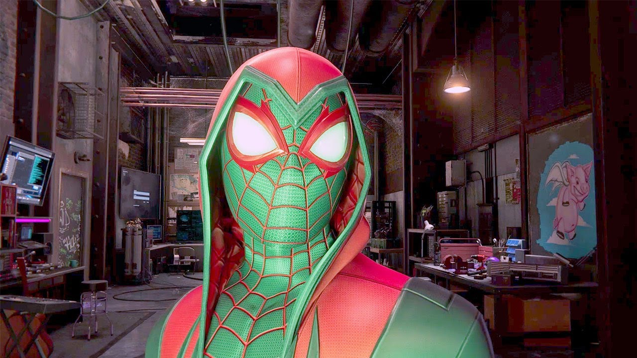 Marvel's Spider-Man: Miles Morales - Miles Reacts To Prowler's Hideout ...