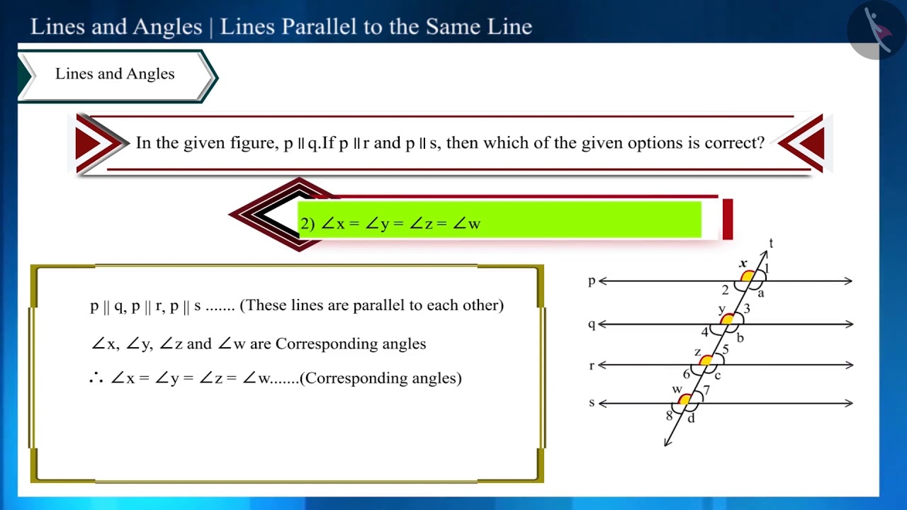 Lines Parallel to the same Line | Part 3/3 | English | Class 9 - YouTube