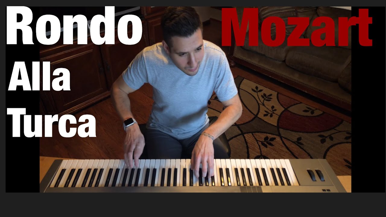 Mozart-Rondo Alla Turca (James Onohan Piano) - YouTube