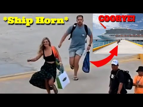 Epic Fails: Cruise Passengers Running After Ships They Missed! 😱 - YouTube