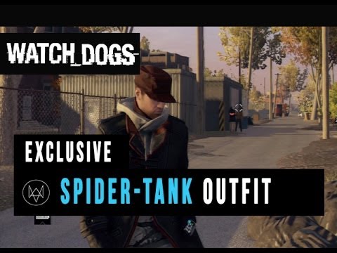 Watch Dogs - Spider-Tank Outfit Gameplay (Exclusive Unlockable Outfit ...