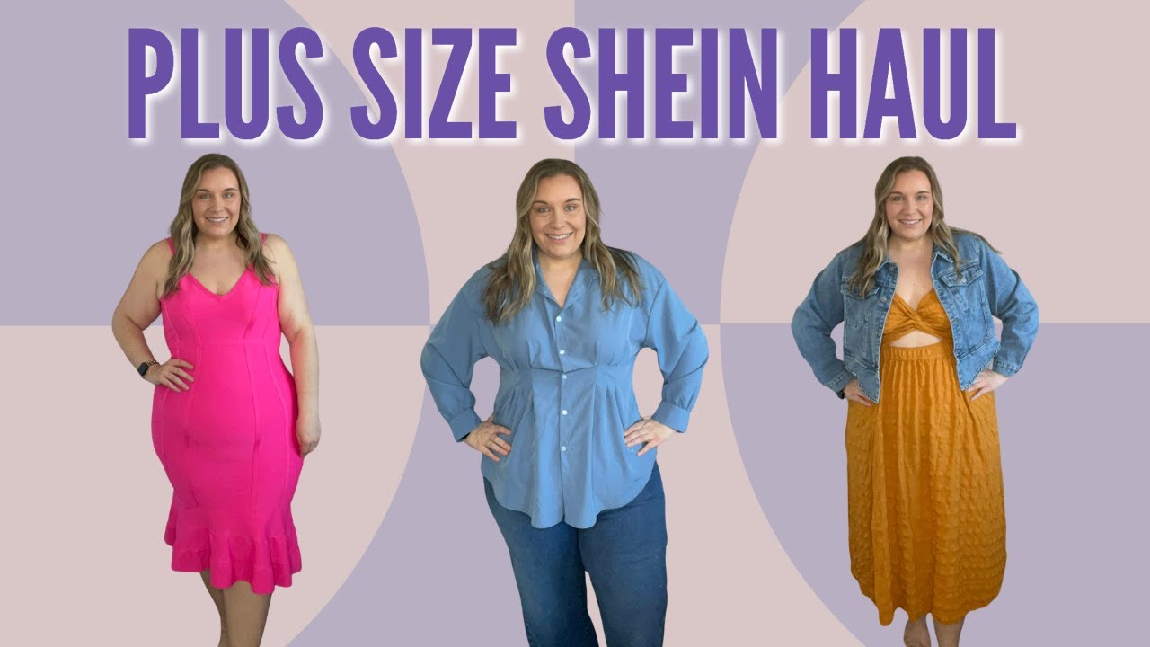 Spring Favorites - Plus Size SHEIN Haul - YouTube
