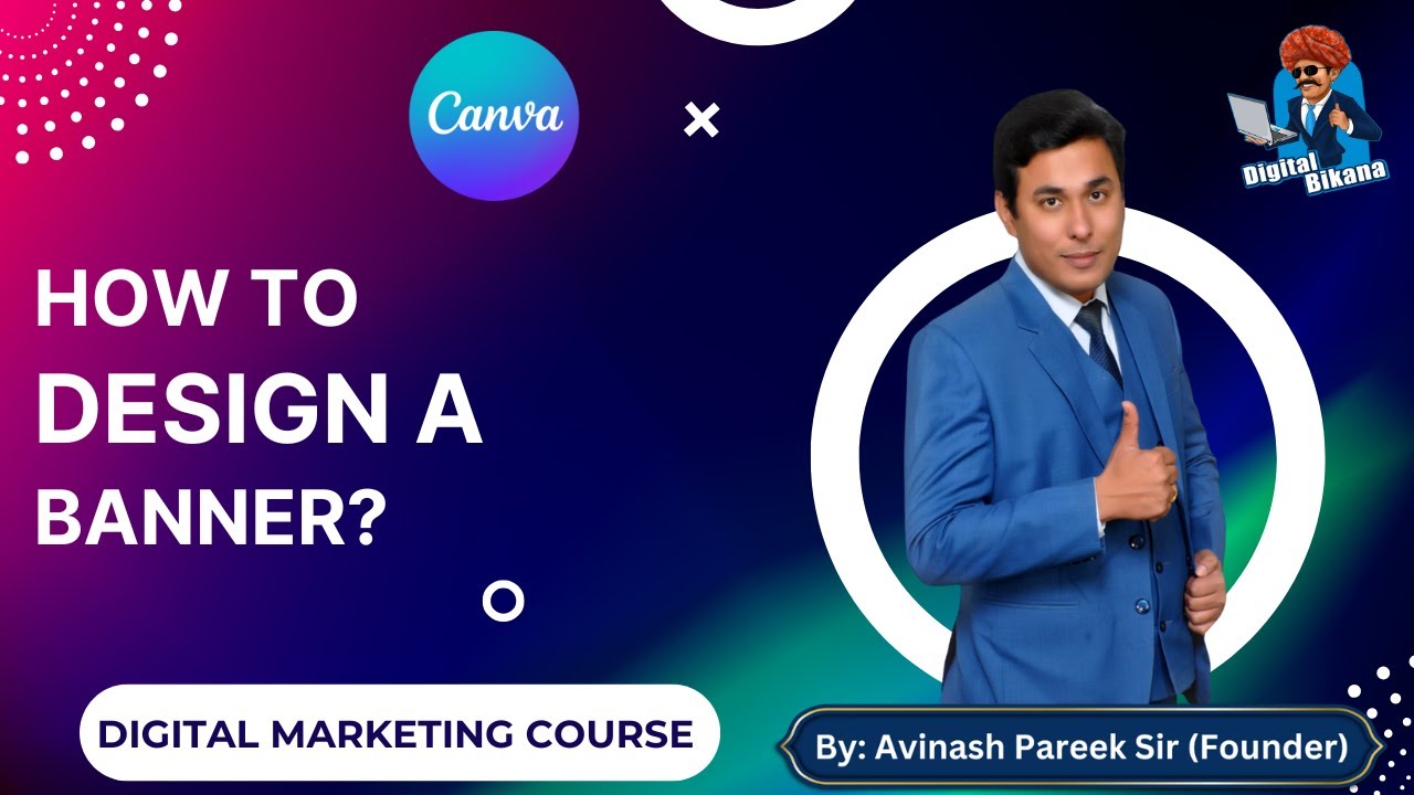 How to Design a Banner in Canva like a PRO? - YouTube
