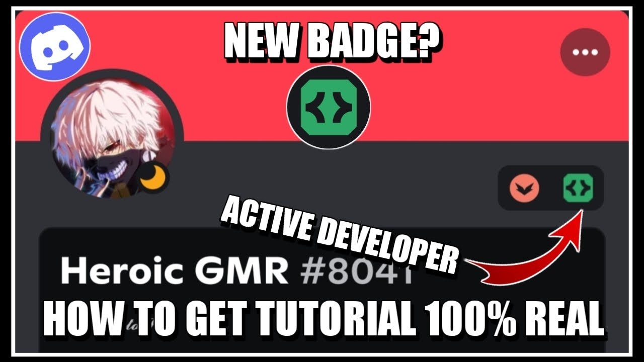 TUTORIAL TO GET THE ACTIVE DEVELOPERS BADGE 😍 | DISCORD BADGE 😍 | # ...
