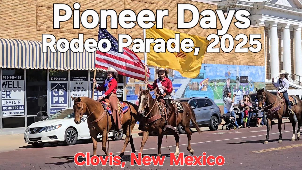 Pioneer Days Rodeo Parade, 2025, Clovis, NM - YouTube
