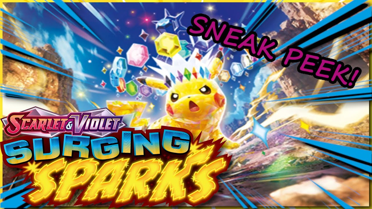 SURGING SPARKS SNEAK PEEK! ~ Build A Battle Kits & Pokémon Battle ...