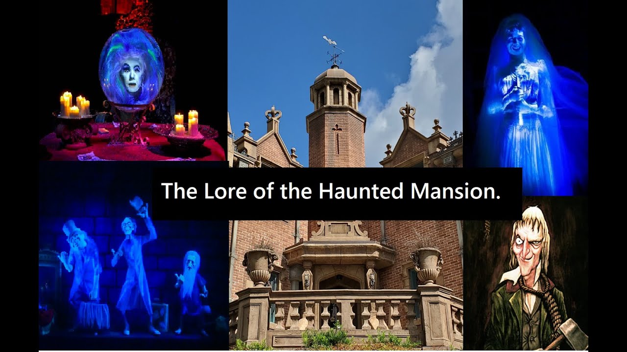 The SECRET Lore of Haunted Mansion Ghosts. - YouTube