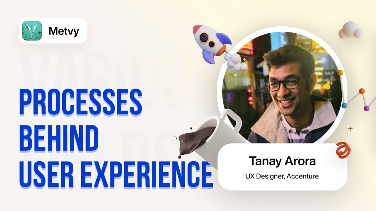 Processes Behind UX | Metvy Learn Masterclass | Tanay Arora - YouTube