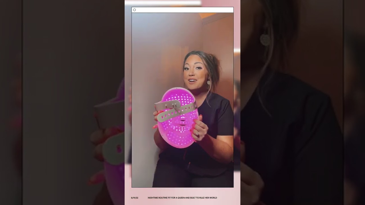 Cleopatra LED Mask Review - YouTube