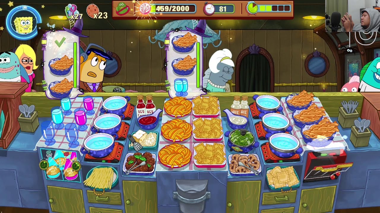 EASIEST LEVEL OF PASTA LA VISTA - Spongebob Krusty Cook Off - YouTube