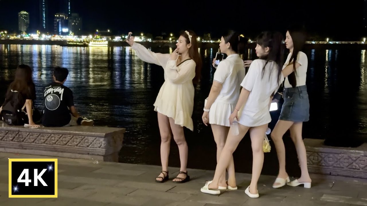 Cambodia Night Walk Tour - Phnom Penh City Nightlife | 4K Trip - YouTube