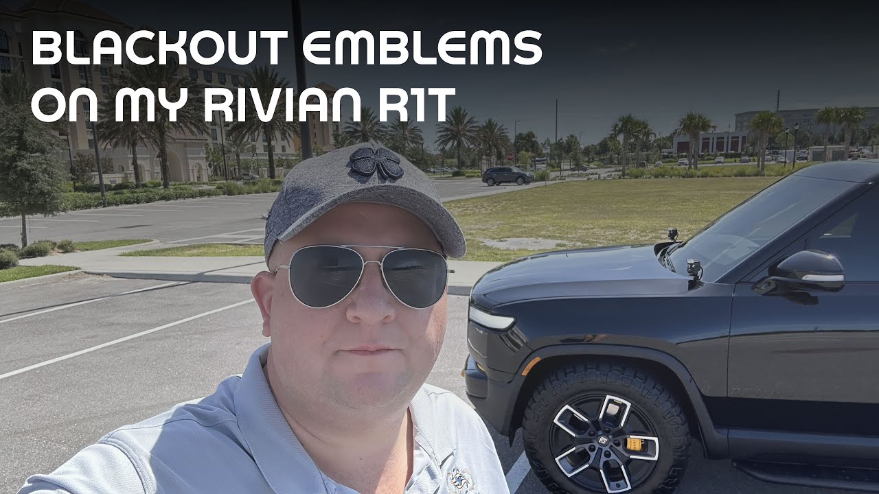 Stealth Mode On: Learn How to Black Out Emblems on Your Rivian Electric ...