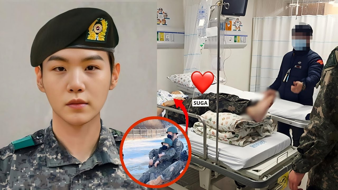 Breaking Suga Rushed to the Hospital After Military Duty! - YouTube