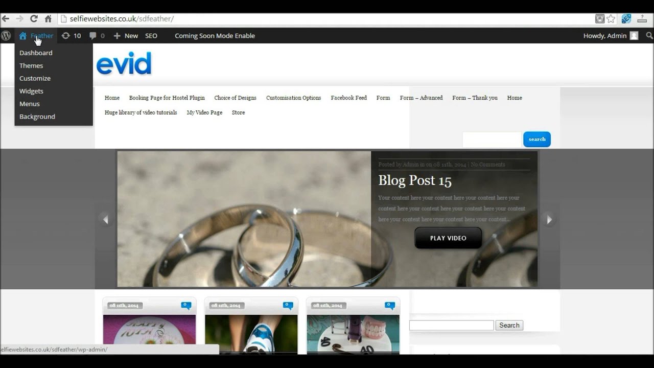 How to Access The Back End of Your Website - YouTube
