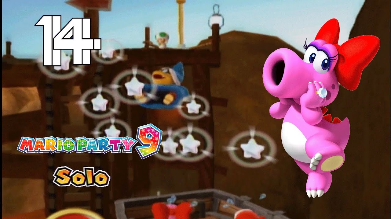 Let's Play Mario Party 9: Solo Mode - (Birdo) Episode 14. 1080p (With ...