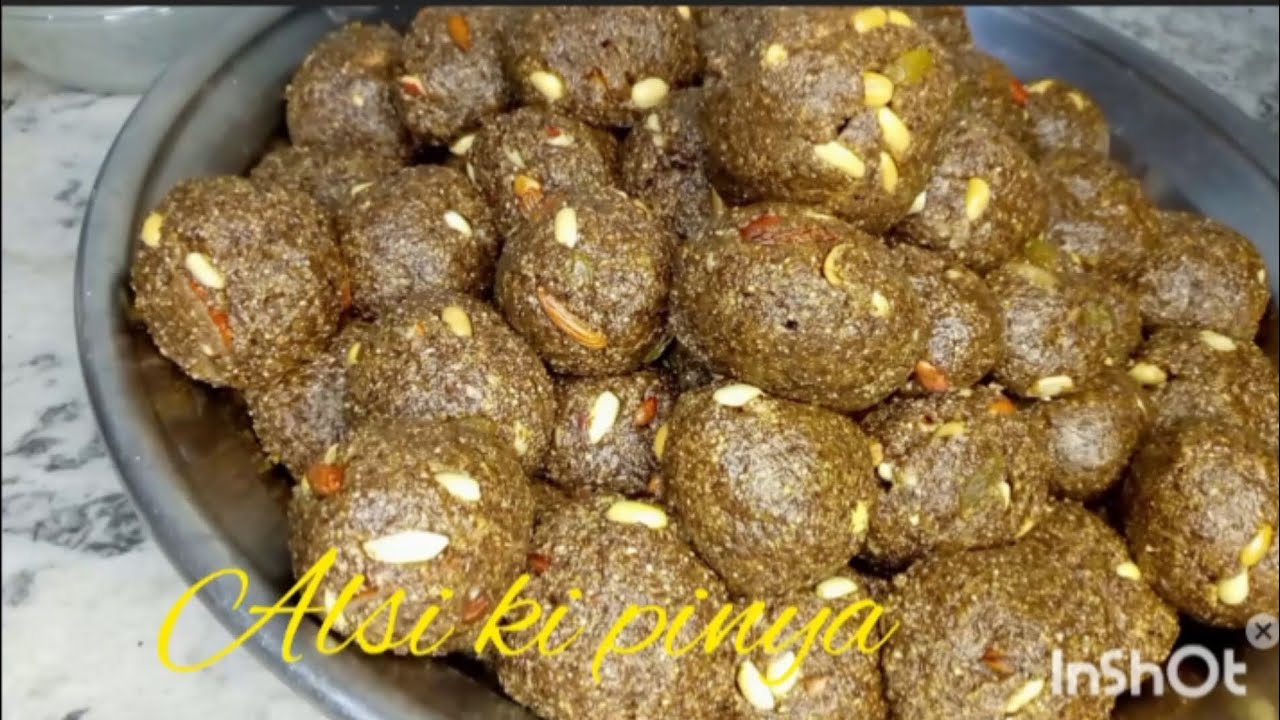 Alsi ki pinni recipe best and easy way. Alsi ki pinni recipe punjabi ...