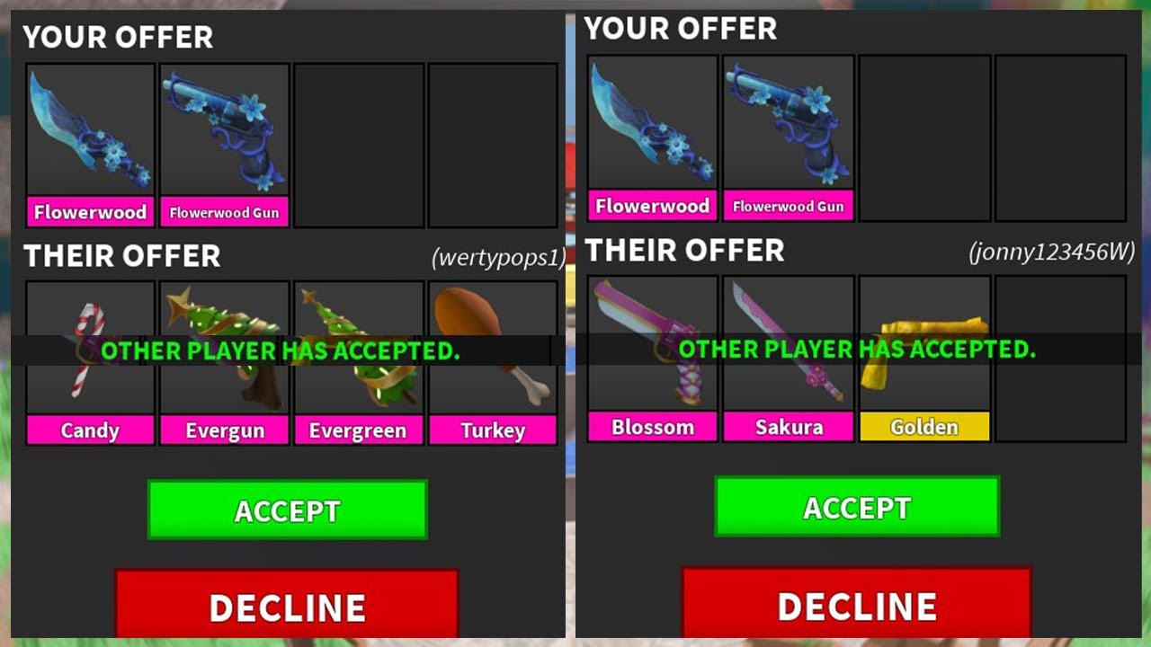 What Do People Offer For *NEW* FLOWERWOOD SET? (MM2) - YouTube