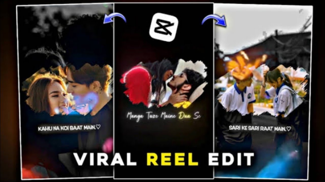 Trending Paint Brush Transition Effect Video Editing in Capcut | Capcut Editing Tutorial 🔥 - YouTube