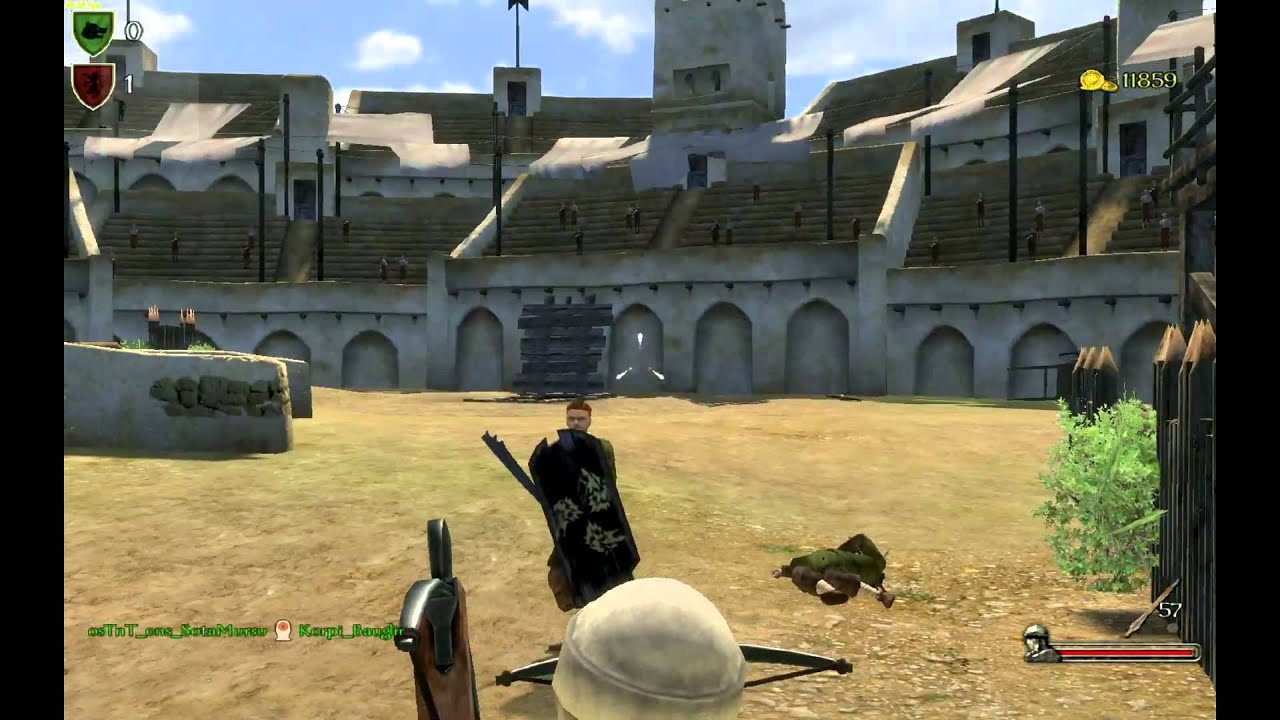 Crossbow shield penetration - YouTube