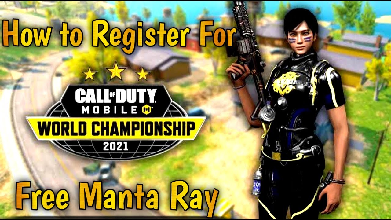 How to Register for Free Manta Ray | Free Manta Ray COD Mobile | CODM ...
