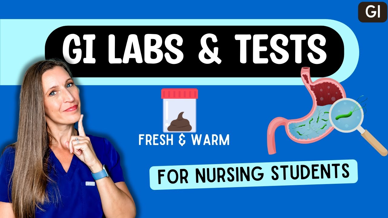 GI LABS & TESTS (NCLEX review) (H-pylori, c-diff) Part 6 - YouTube