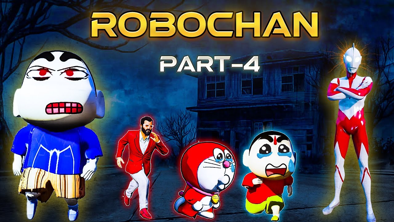 ROBOCHAN vs EARTH 😱😱 PART-4 A Step Forward | In GTA 5 #gta5telugu # ...