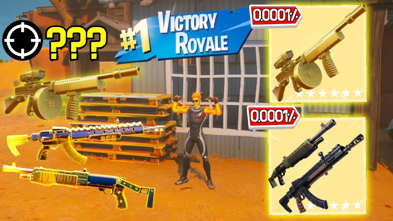 *MYTHIC* Midas' Gilded Eye Drum Gun + Meowscle's Rifle *RELOAD ...