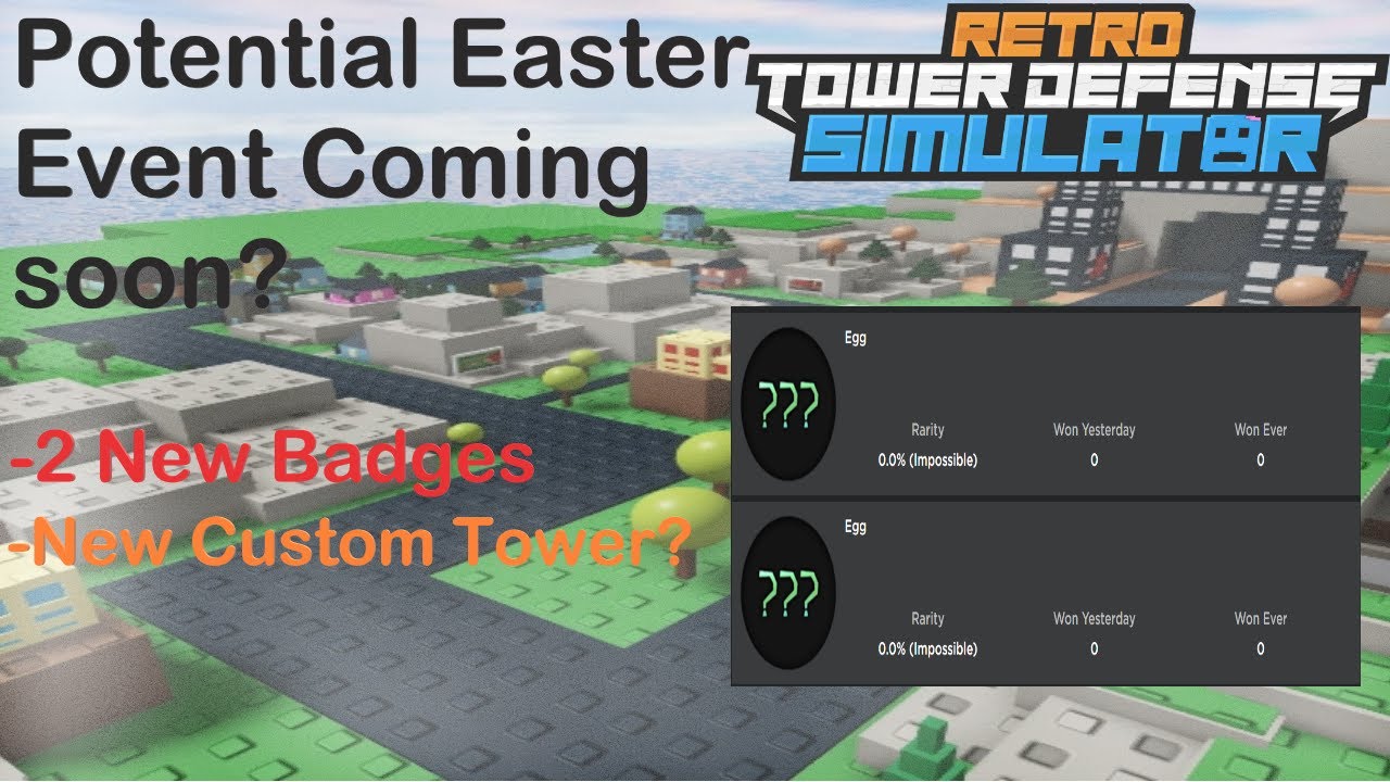 Potential Eggcellent Easter Event for Retro TDS (Roblox) - YouTube