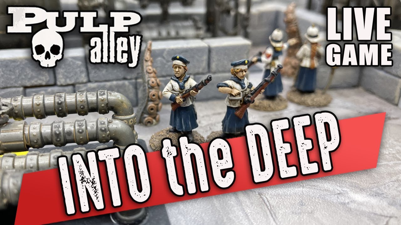 Pulp Alley - Tabletop Game: LIVE Playthrough - YouTube