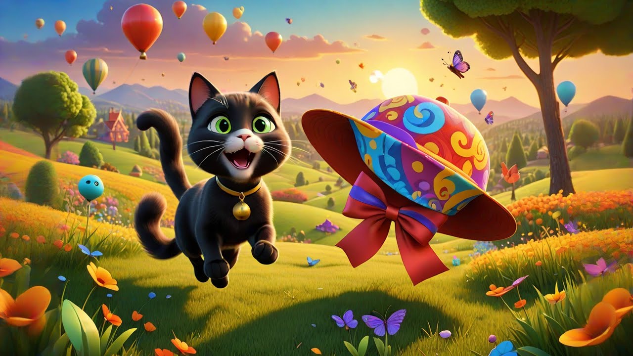 Rhyming Words Song – Cat, Hat, Bat | Fun Nursery Rhyme for Kids | Learn ...