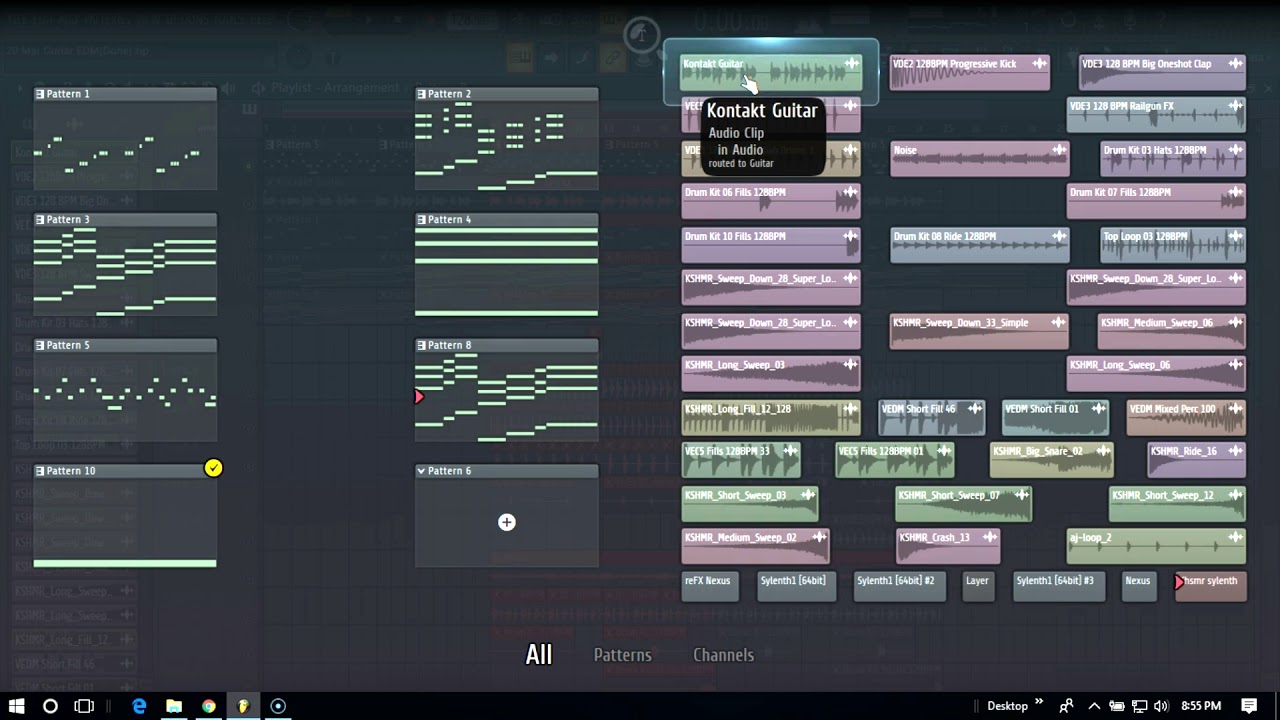 Guitar EDM Progression Free FLP - YouTube
