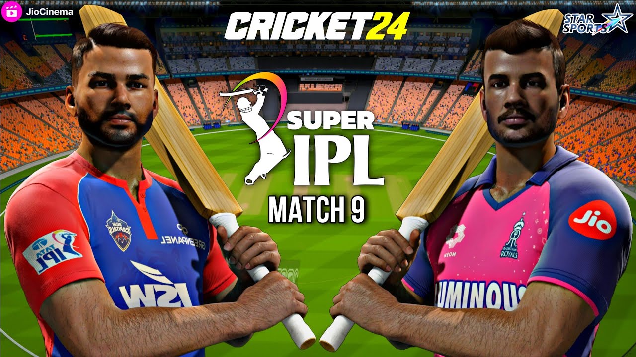 DC vs RR Super IPL Match 9 || Cricmgsk #Superipl #ipl2025 - YouTube
