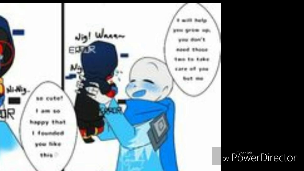Undertale au when swap blueberry has swap error - YouTube