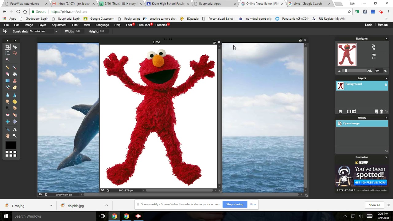 Basic Photo manipulation tutorial Part 1 - YouTube