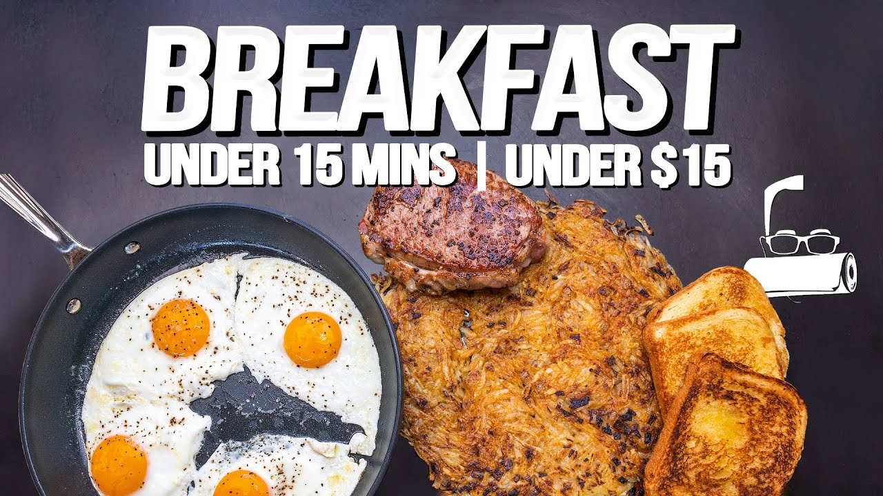 THE BEST BREAKFAST YOU CAN MAKE IN UNDER 15 MINS FOR UNDER $15 (FAST ...