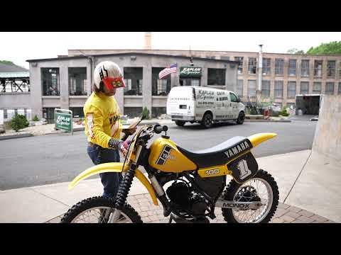 LET BROC BY! 1982 YAMAHA YZ100 BOB HANNAH SPECIAL