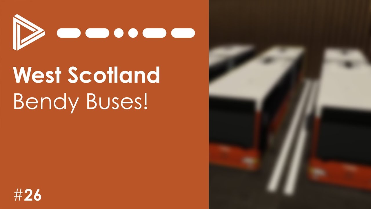 Bendy Buses! | City Bus Manager | West Scotland - YouTube