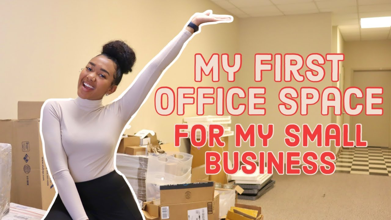 Office Tour! My First Small Business Office Space - YouTube