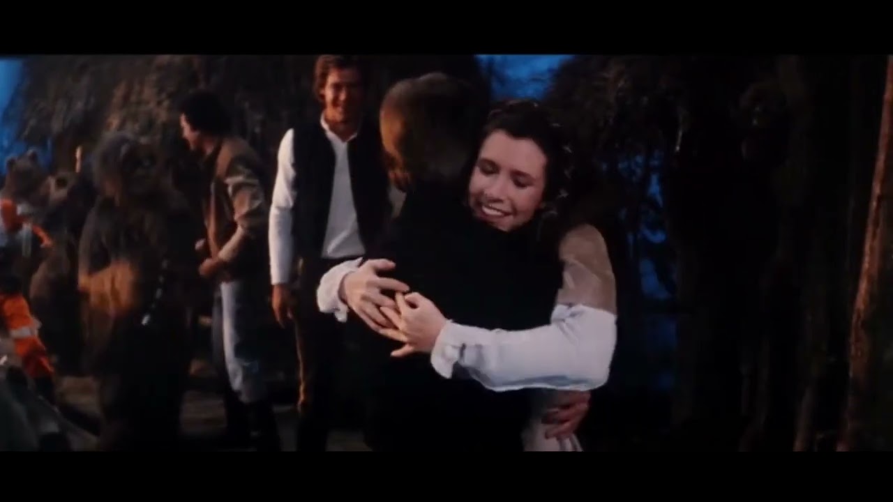Star Wars: The Return of Jedi Final Scene (Edit) - YouTube