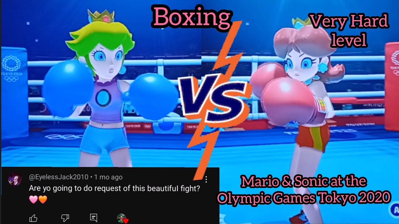 Peach vs Daisy| Mario & Sonic at the Olympic Games Tokyo 2020| 1-Player ...