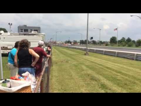 1965 Hillman Husky drag racing - YouTube