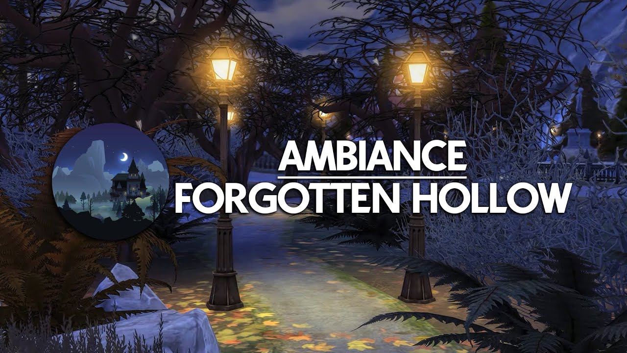 AMBIANCE #6 FORGOTTEN HOLLOW 👻 AUTOMNE / PLUIE & SOLEIL | LES SIMS 4 ...