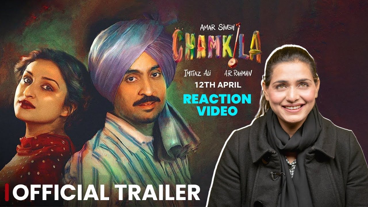 Amar Singh Chamkila (Official Trailer) Diljit Dosanjh||Parineeti Chopra ...