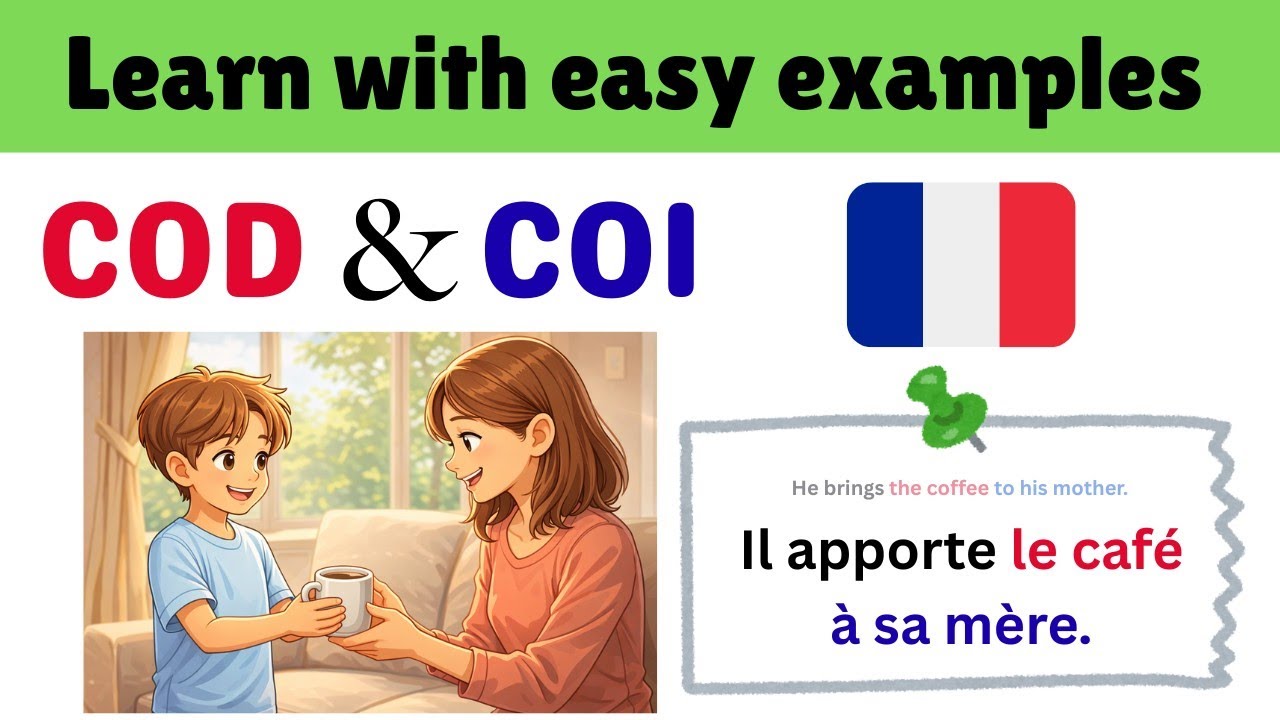 Master COD & COI in French 🔥 | Direct Object & Indirect Object ...